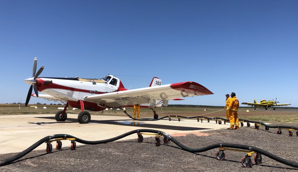 Air Tractor AT-802F airtankers fought Australia bushfires - Air Tractor